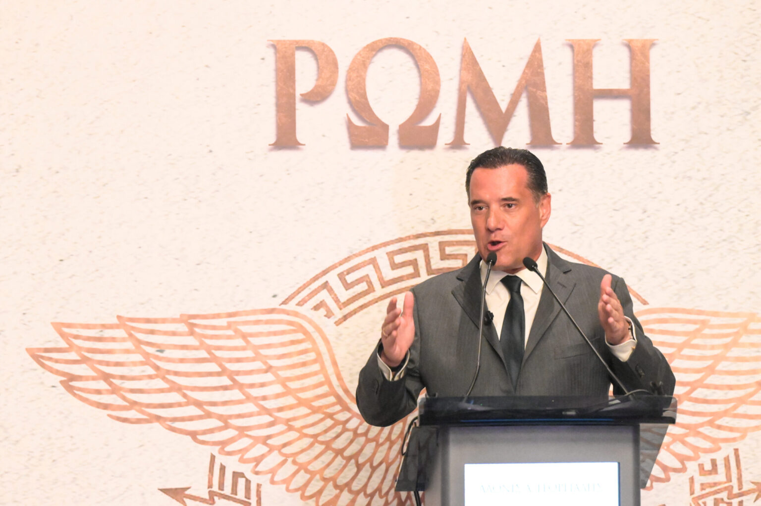 Ο Αδωνις Γεωργιάδης παρουσίασε το βιβλίο του «Ρώμη: Από την Άνοδο στην ...