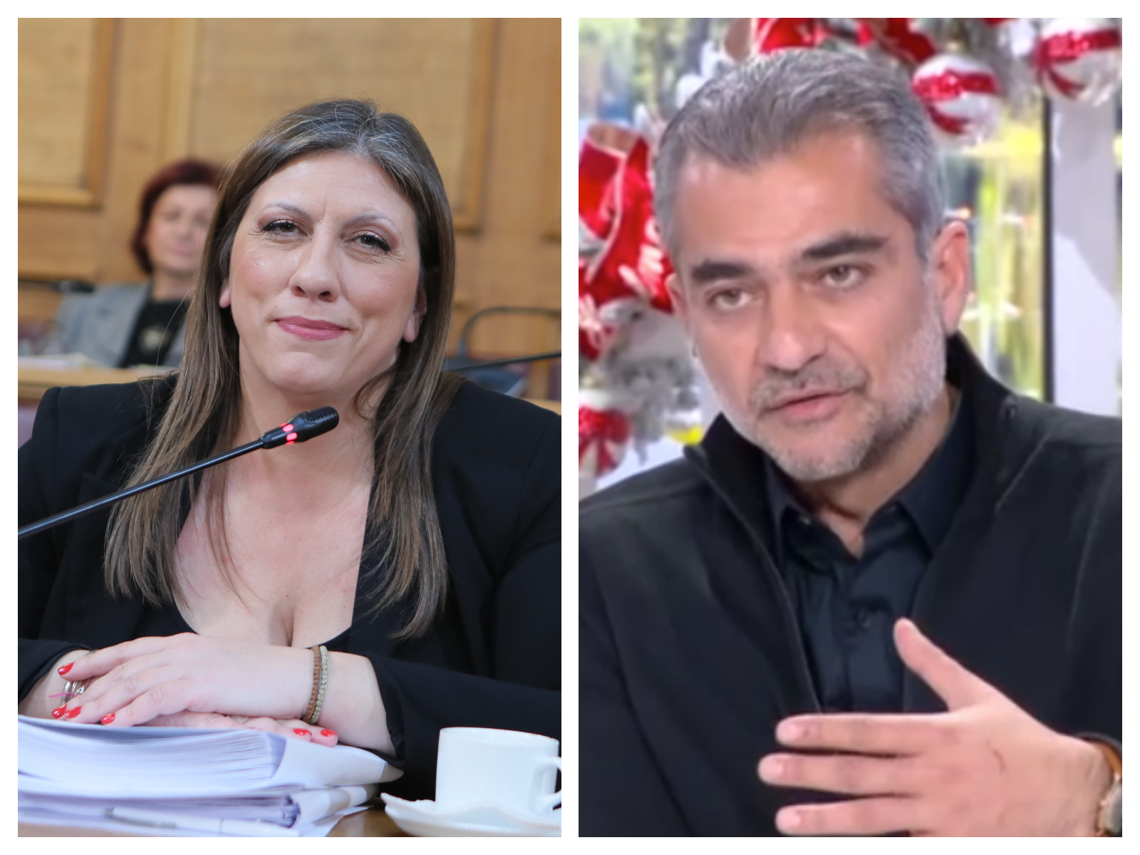 Άγριος καυγάς ανάμεσα σε Κωνσταντοπούλου και δημοσιογράφο - Αποχώρησε ...