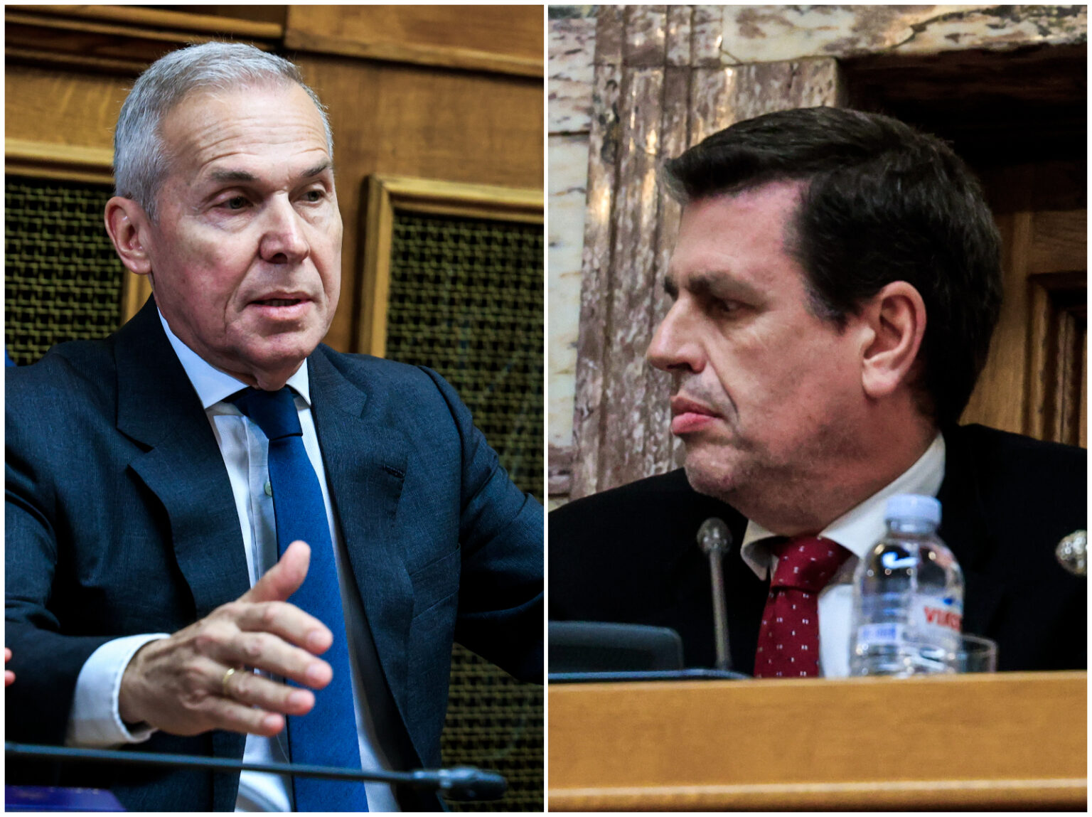 Βουλή: Θερμό επεισόδιο των «γαλάζιων» Καιρίδη-Δαβάκη για τον απόντα Δένδια