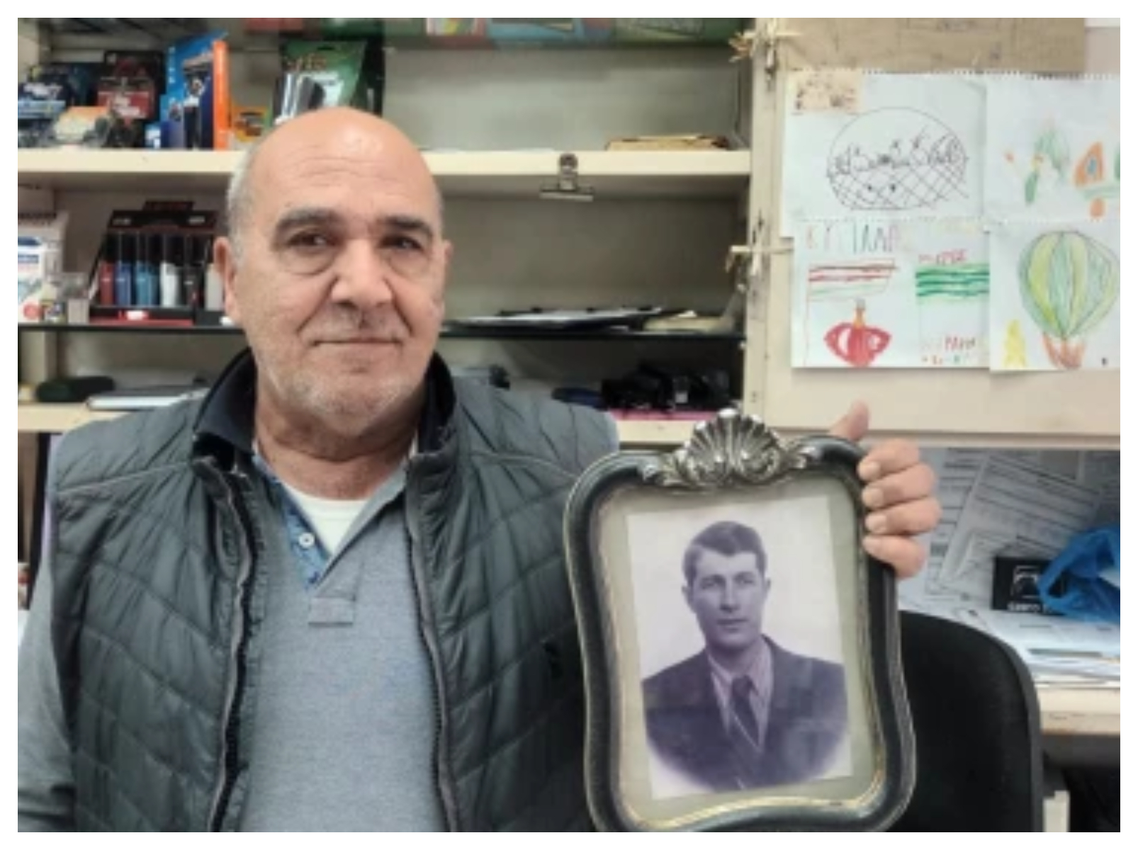 Θρασύβουλος Καλαφατάκης: Τον αναγνώρισε ο εγγονός του στην φωτογραφία ...