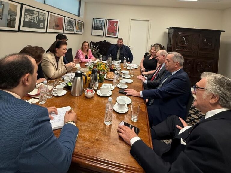Συνάντηση Μενδώνη με την ηγεσία του Παγκοσμίου Οργανισμού Εβραϊκών ...